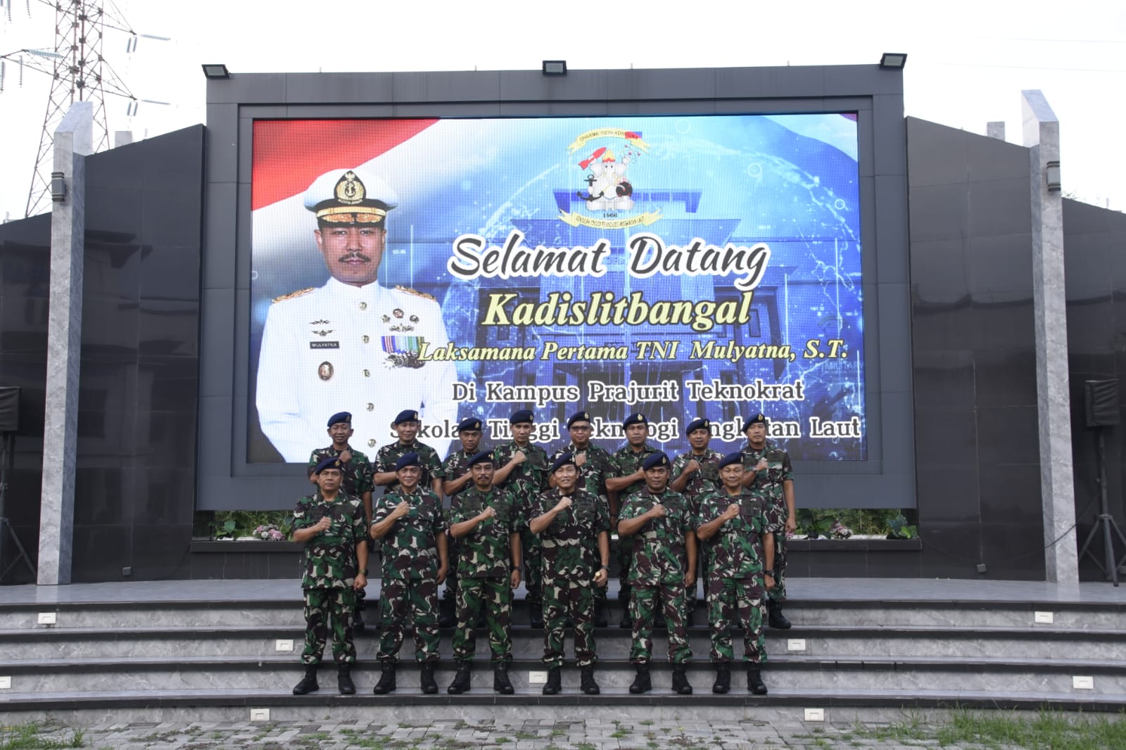 Laksma TNI Mulyatna kunjungan ke STTAL - Indo Maritim